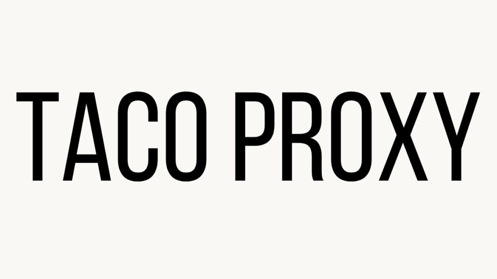 Step-by-Step Setup: Getting Started with Taco Proxy