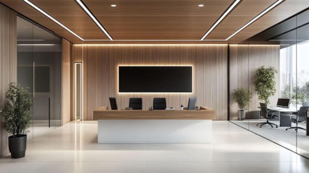 What Defines A Modern Reception Desk?